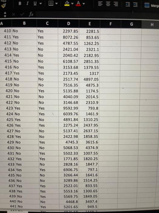 Using the Food and Travel Spending.xlsx data, select | Chegg.com