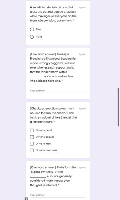 Solved pot A satisficing decision is one that picks the | Chegg.com