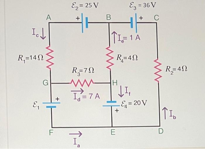 Solved Consider the circuit shown below where all batteries | Chegg.com
