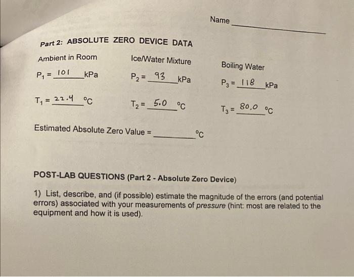 Solved Figure 3. Absolute Z PART 2: Absolute Zero Device | Chegg.com