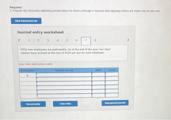 Solved Problem 3-3A Preparing sdyating entries, ad,usted tre | Chegg.com