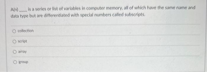 Solved When a main () method needs to use another method, it | Chegg.com