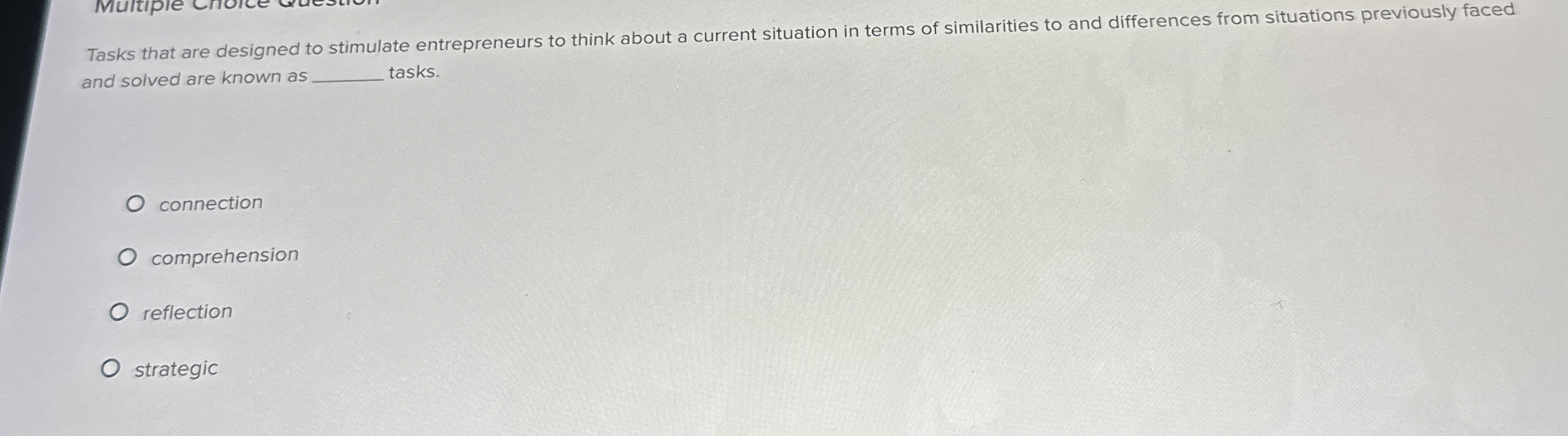 Solved Tasks that are designed to stimulate entrepreneurs to | Chegg.com