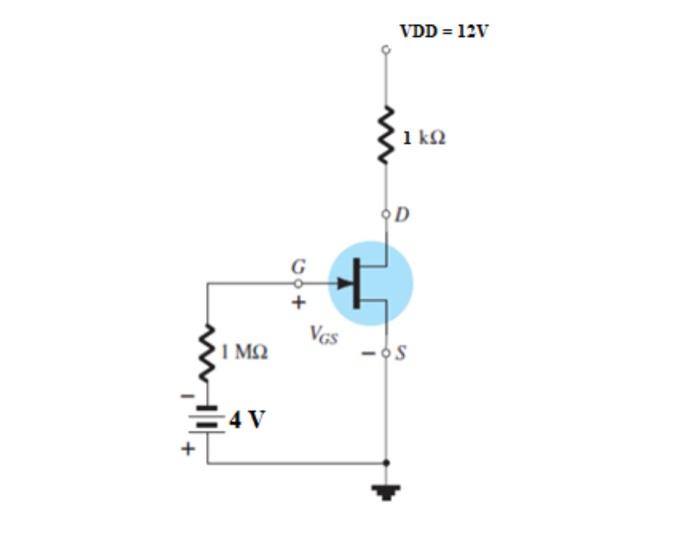 Solved a) Find the Q-point for the p-channel JFET circuit in | Chegg.com