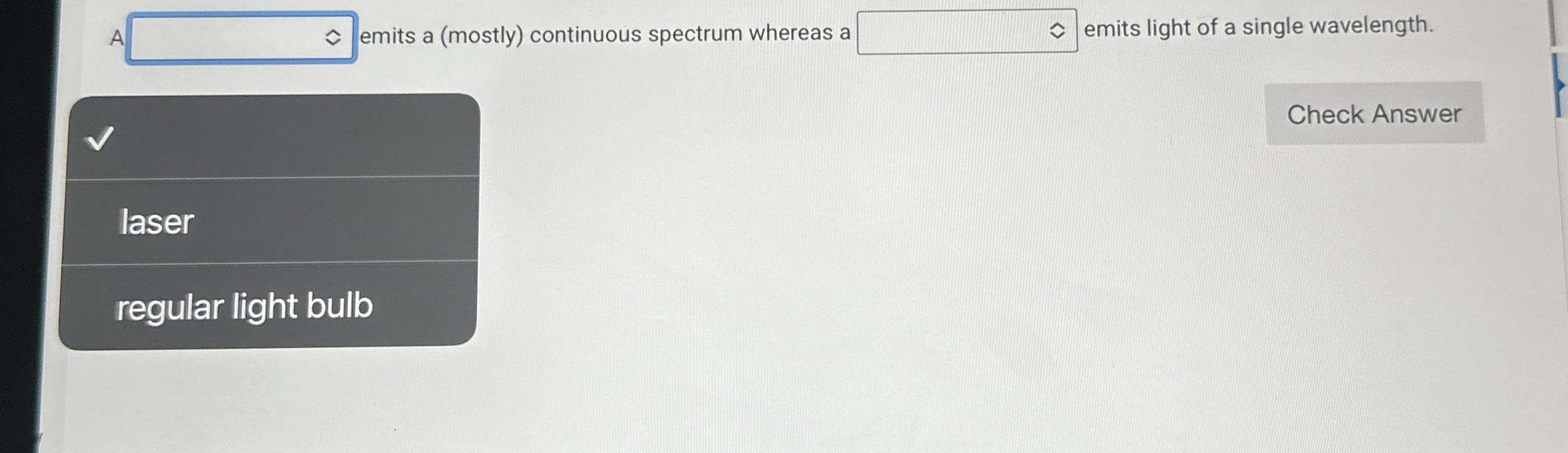 Solved Aemits a (mostly) ﻿continuous spectrum whereas aemits | Chegg.com