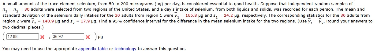 Solved A small amount of the trace element selenium, from 50 | Chegg.com