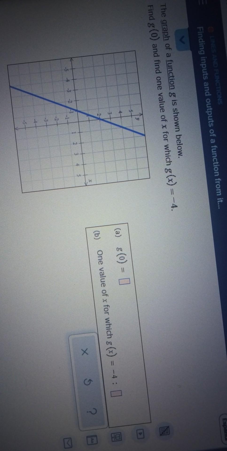 Solved Espen CALINES AND FUNCTIONS Finding inputs and | Chegg.com