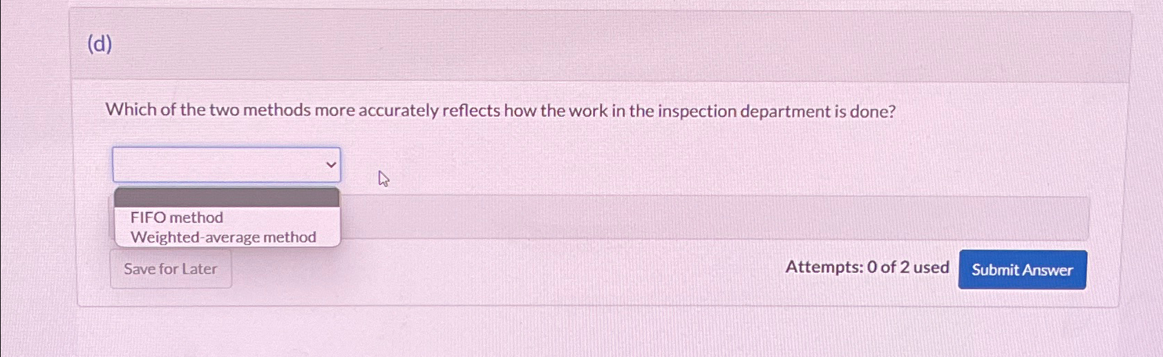 Solved Question 12 of 13\\n(-)/(4)\\nThe inspection | Chegg.com Solved Question 12 of 13\\n(-)/(4)\\nThe inspection | Chegg.com