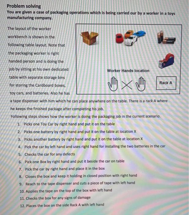 Solved Problem solving You are given a case of packaging | Chegg.com