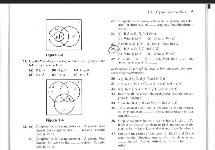 Solved Figure 1.3 in diagram in Figure 1.4 to identify each | Chegg.com