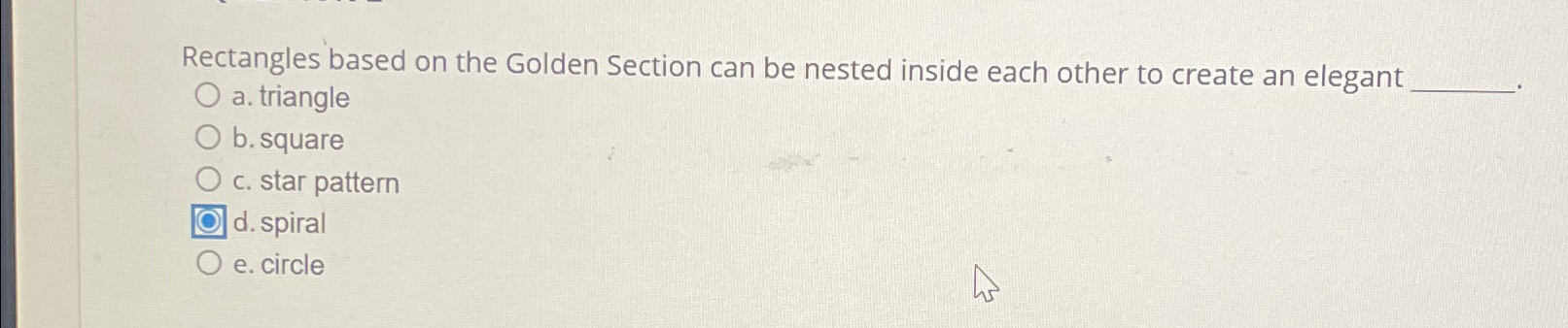 Solved Rectangles based on the Golden Section can be nested | Chegg.com