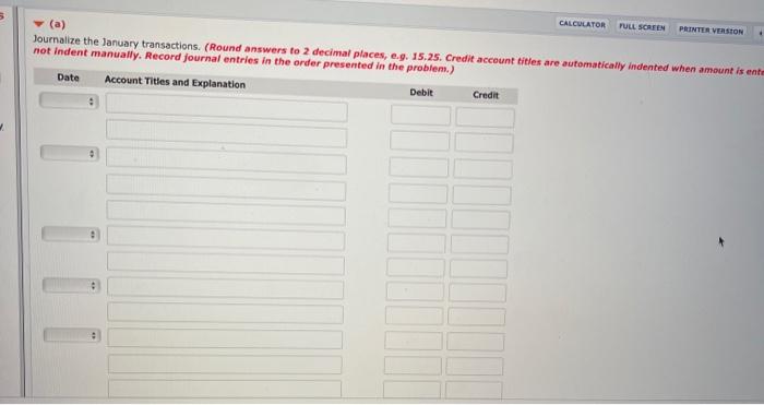 Solved CES FULL SCREEN on tudy CALCULATOR Problem 11-04A a-b | Chegg.com