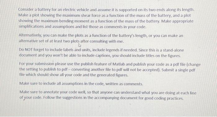 Solved need code in Matlab that works. for the needed | Chegg.com