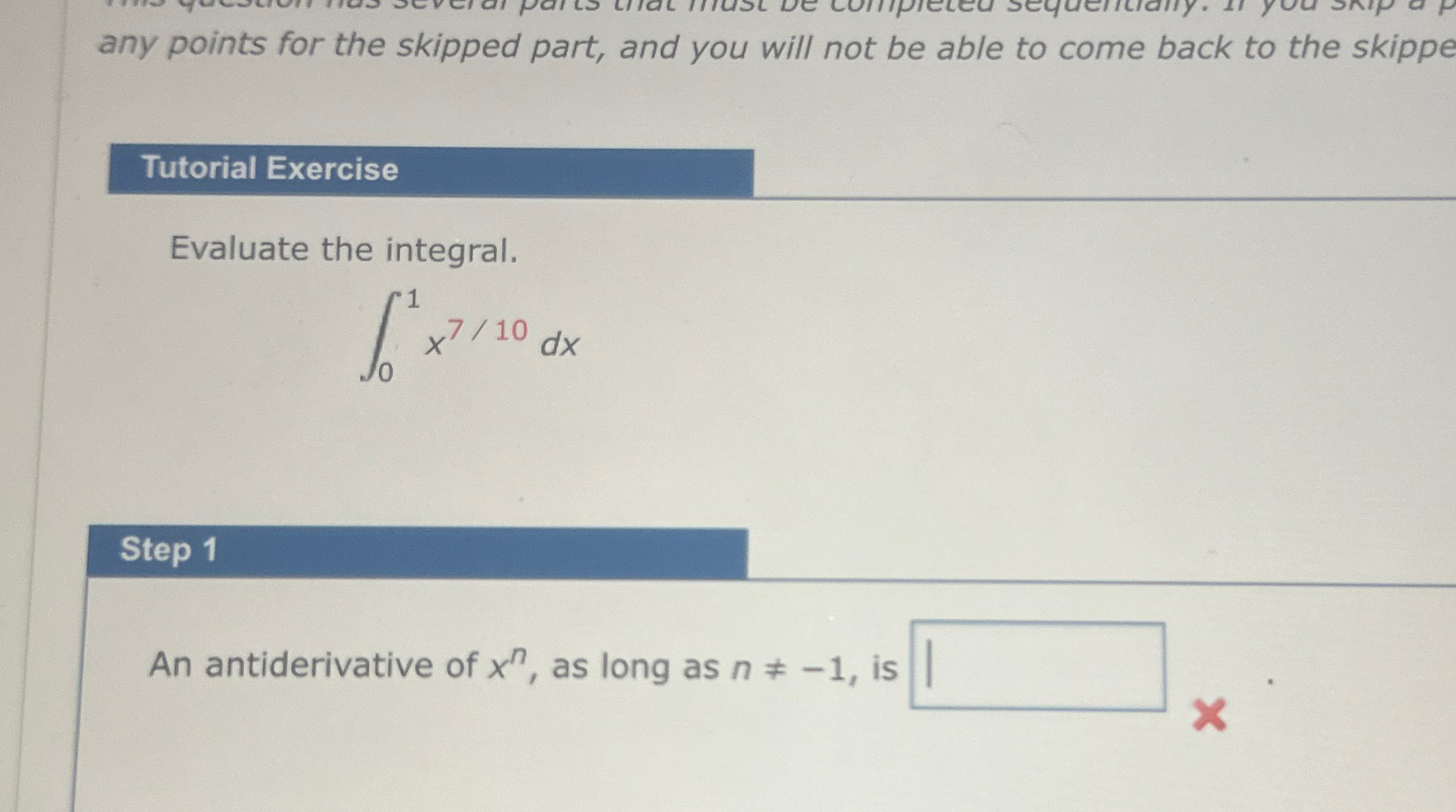 Solved any points for the skipped part, and you will not be | Chegg.com