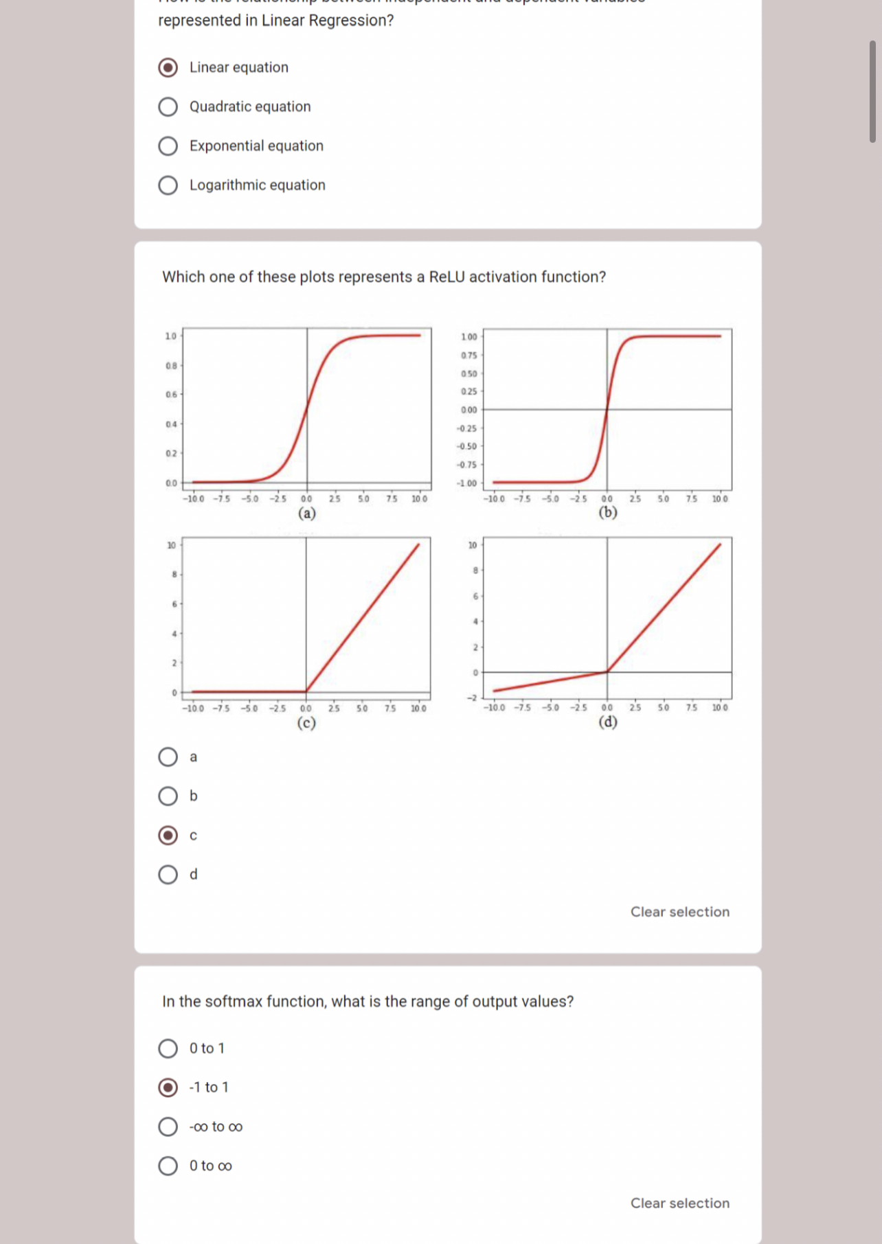 Solved represented in Linear Regression?Linear | Chegg.com