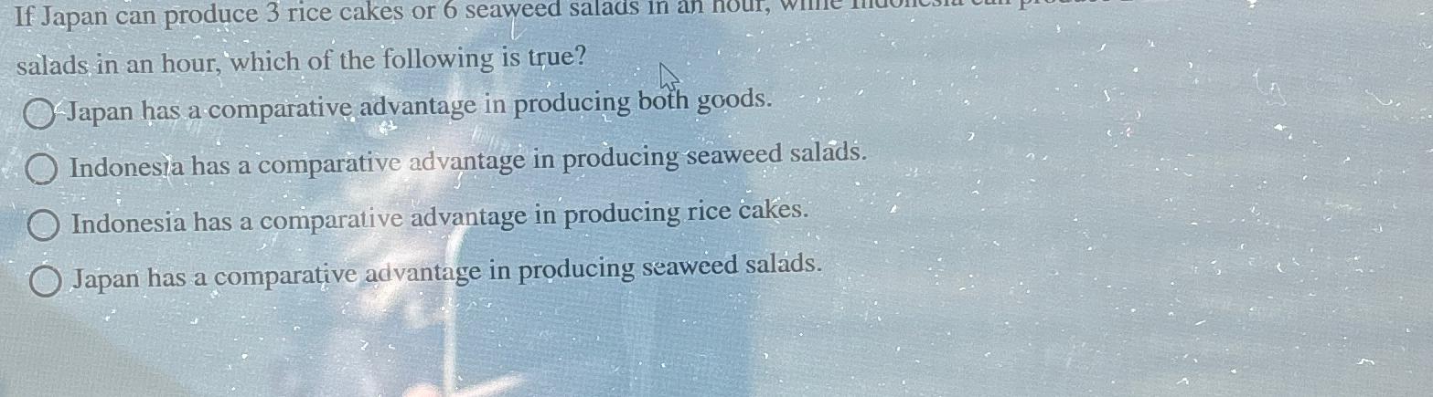 Solved salads in an hour, which of the following is | Chegg.com