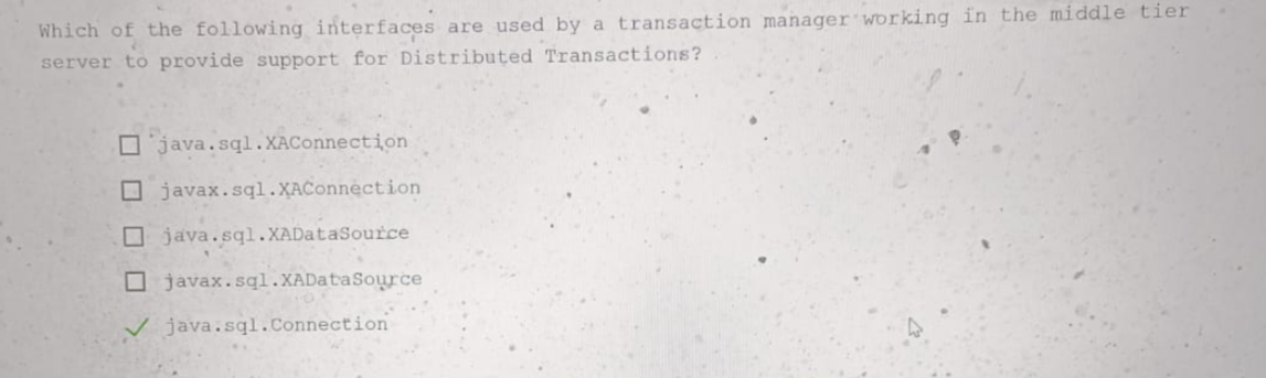 Solved Which of the following interfaces are used by a | Chegg.com