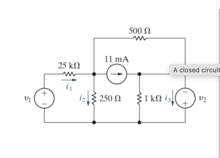 Solved Use the mesh-current method to find the branch | Chegg.com