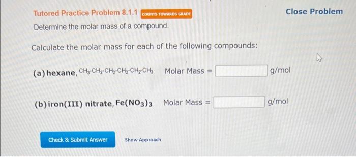 Solved Tutored Practice Problem 8.1.1 Close Problem | Chegg.com