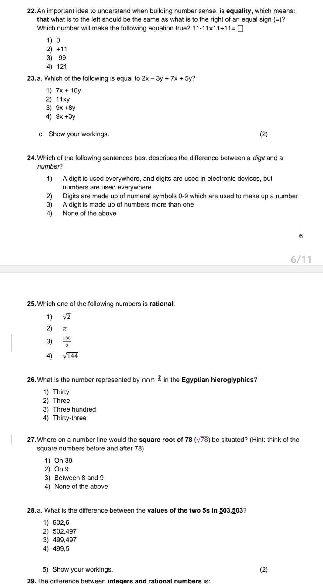 Solved 22. An important idea to understand when building | Chegg.com