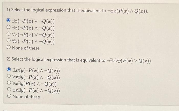 Solved Let P(x):x is an even number. Are the following | Chegg.com
