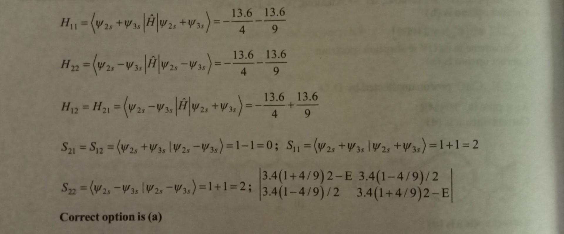 Solved To demonstrate the variational principle, a trial | Chegg.com