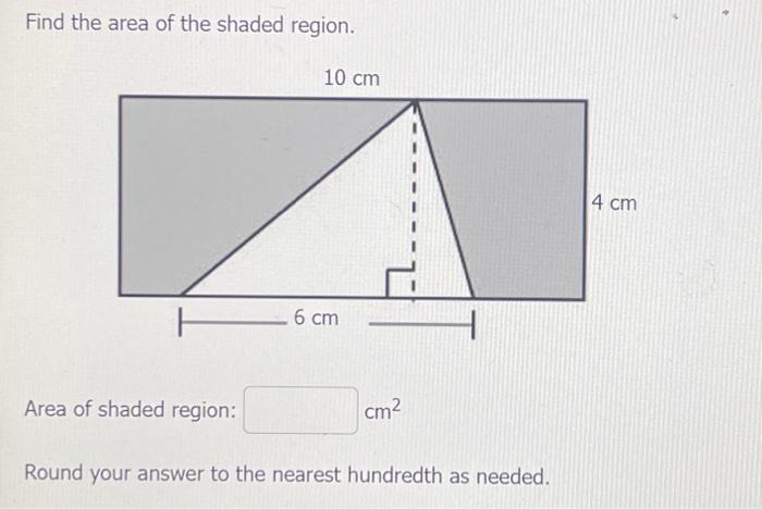 Solved Determine the perimeter and area of the shape shown | Chegg.com