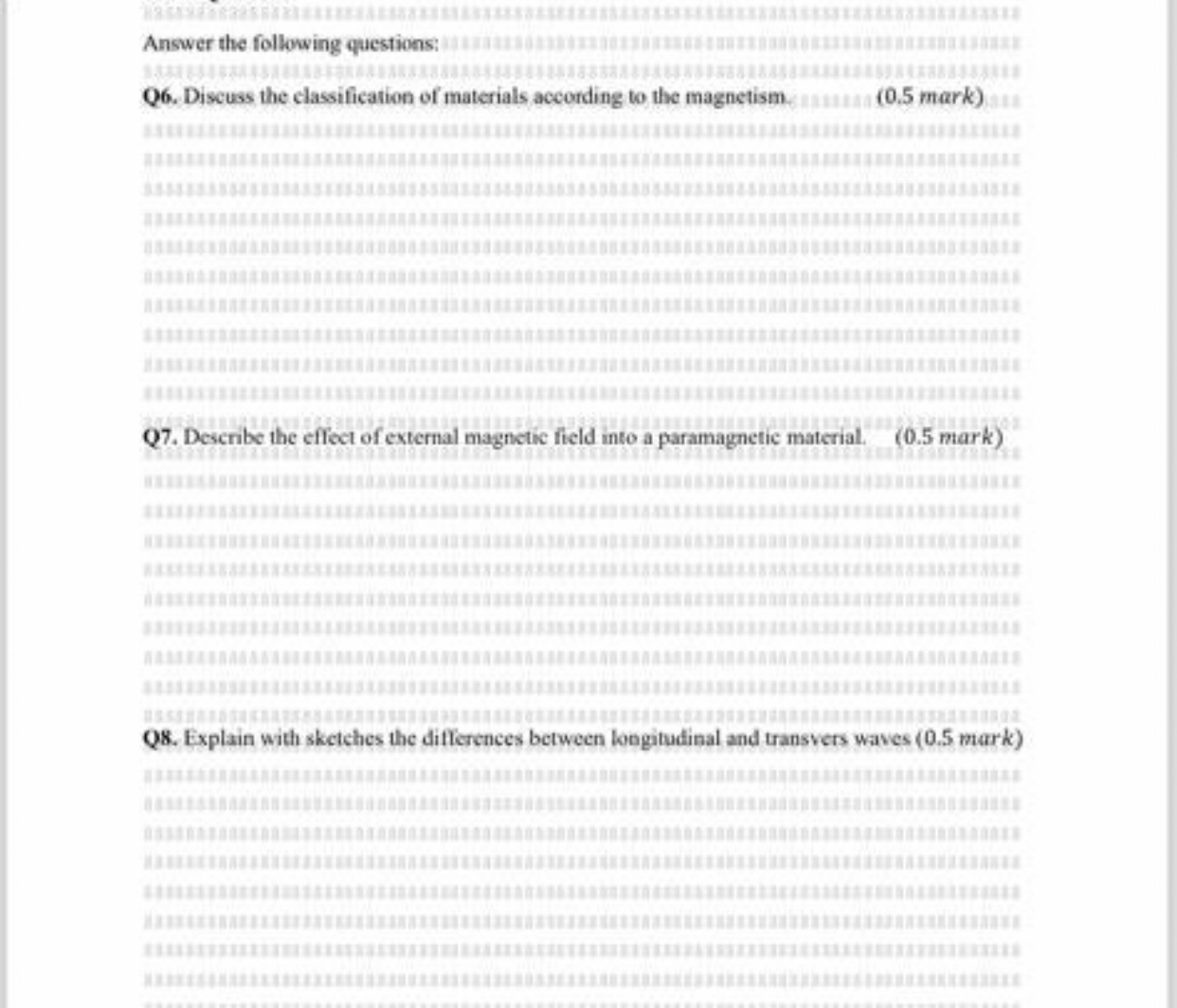 Solved Answer the following questions:Q6. ﻿Discuss the | Chegg.com