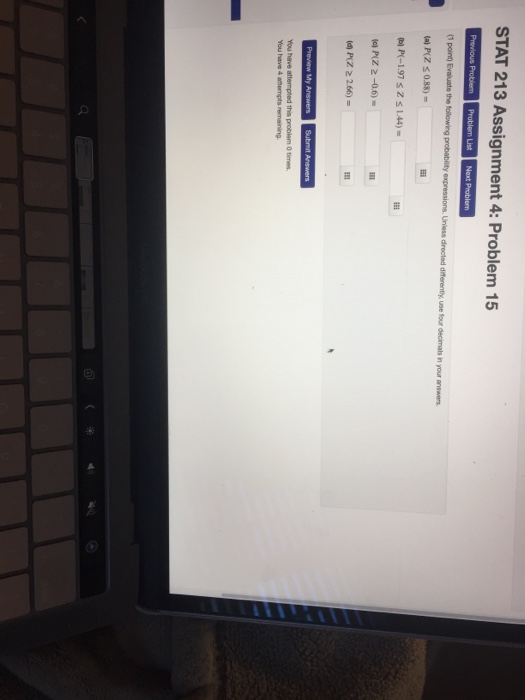 Solved Stat 213 Assignment 4 Problem 15 Previous Problem