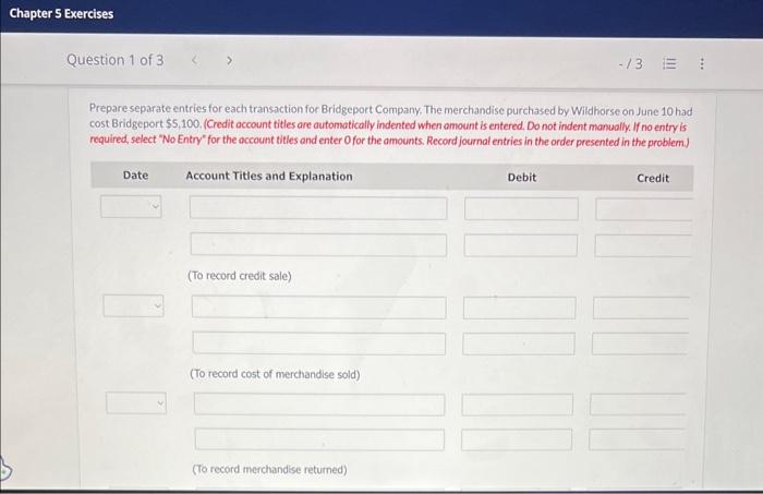 Solved Prepare separate entries for each transaction for | Chegg.com