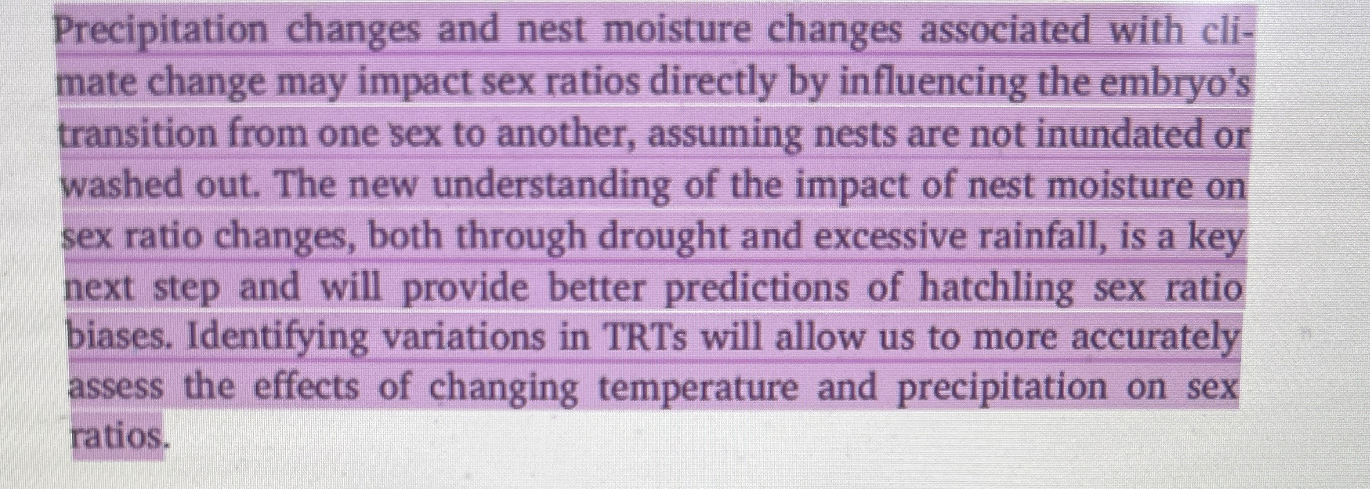 Solved Precipitation changes and nest moisture changes | Chegg.com