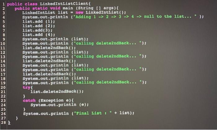 Solved 5 Points Write A Method Add That Appends The Given 7779