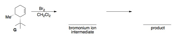 Alkene G undergoes a selective bromination reaction | Chegg.com