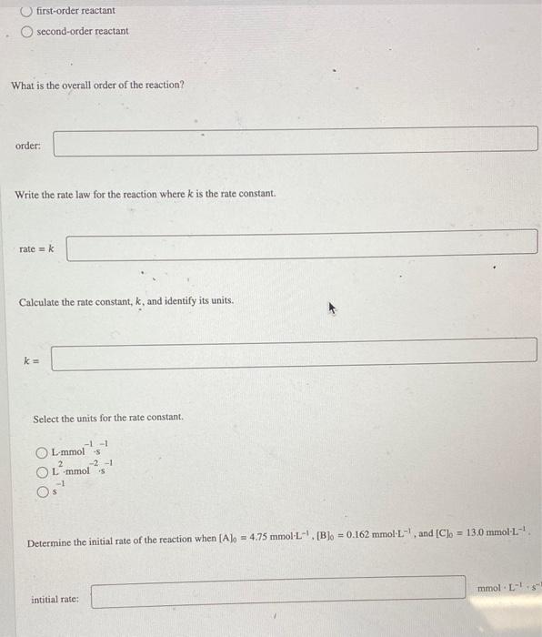 Solved For the reaction 2 A( g)+2 B( g)+C(g)−3G(g)+4 F( g) | Chegg.com