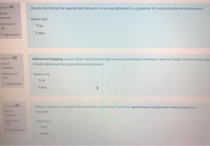 Solved westion 41 Clearly identifying the appropriate | Chegg.com
