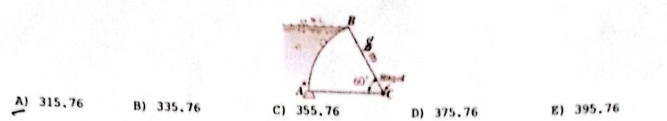 Solved 11. The crest gate shown consists of a cylindrical | Chegg.com