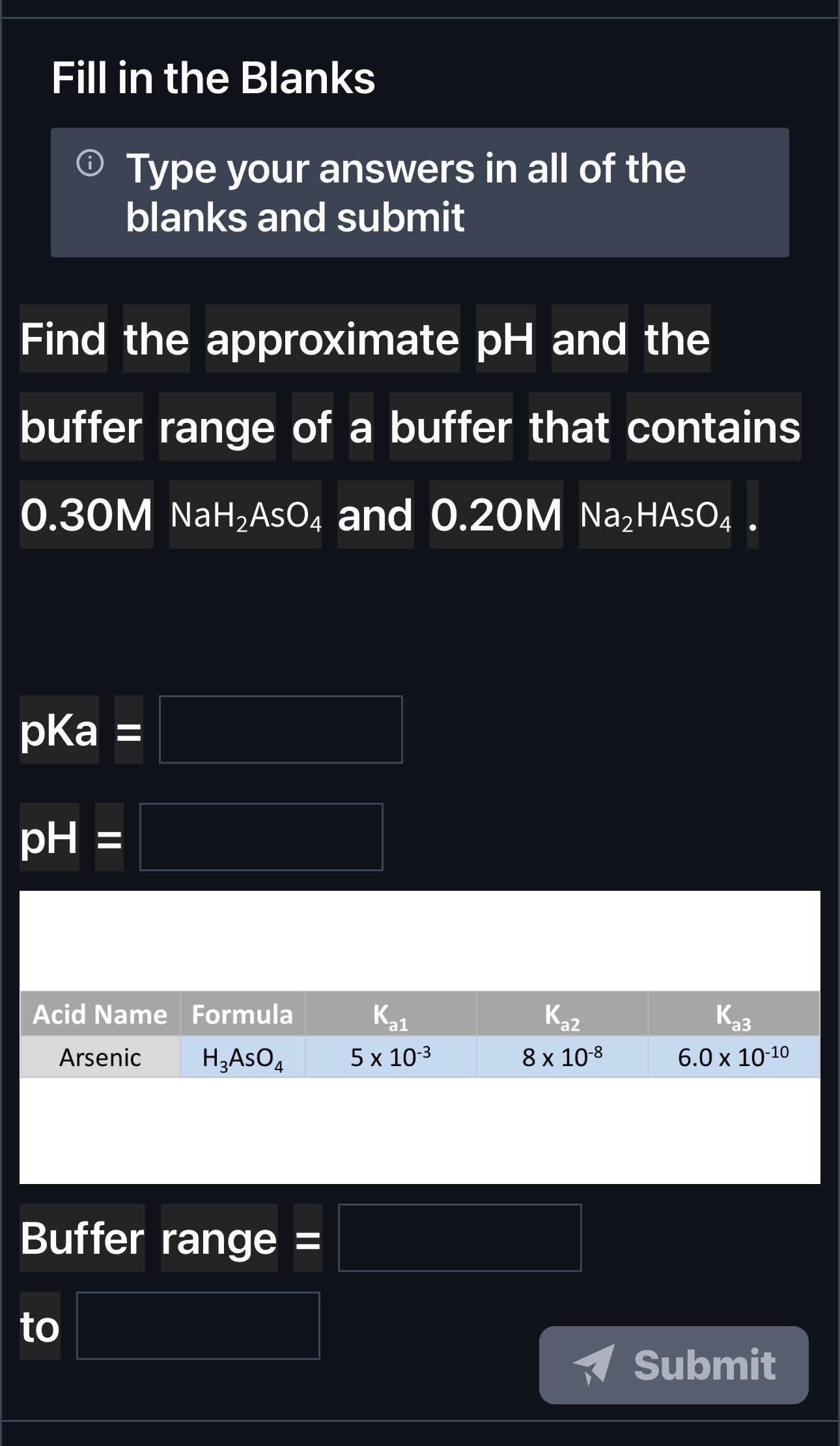 Fill in the Blanks(1) ﻿Type your answers in all of | Chegg.com