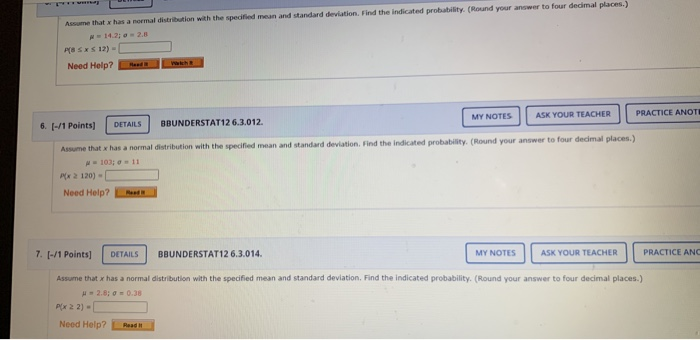 Solved Assume that has a normal distribution with the | Chegg.com