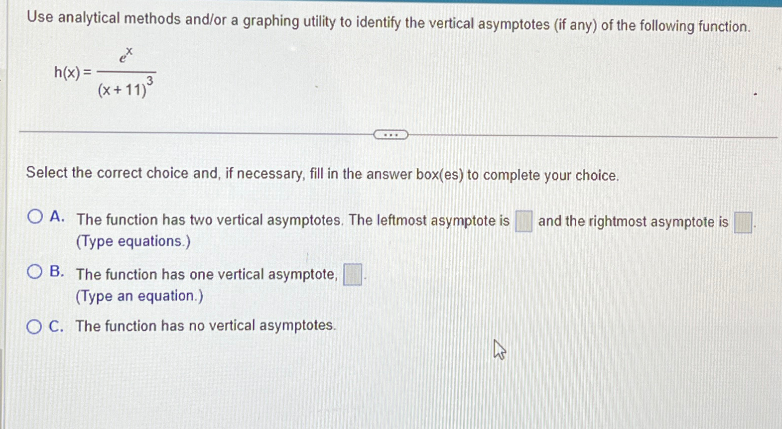 Solved Use analytical methods and/or a graphing utility to | Chegg.com
