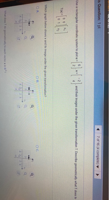 Solved Use A Rectangular Coordinate System To Plotu And 2279
