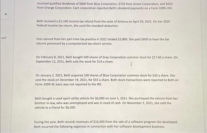 Beth R. Jordan lives at 2322 Skyview Road, Mesa, AZ | Chegg.com