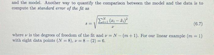 Solved how do i plot this in matlab. assume i have data & an | Chegg.com