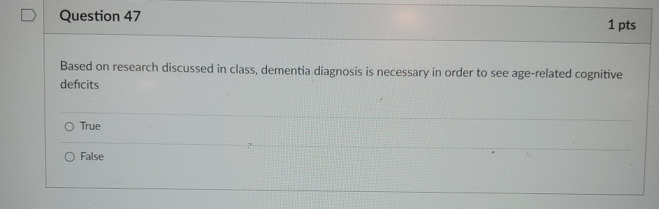 Solved Question 471 ﻿ptsBased on research discussed in | Chegg.com