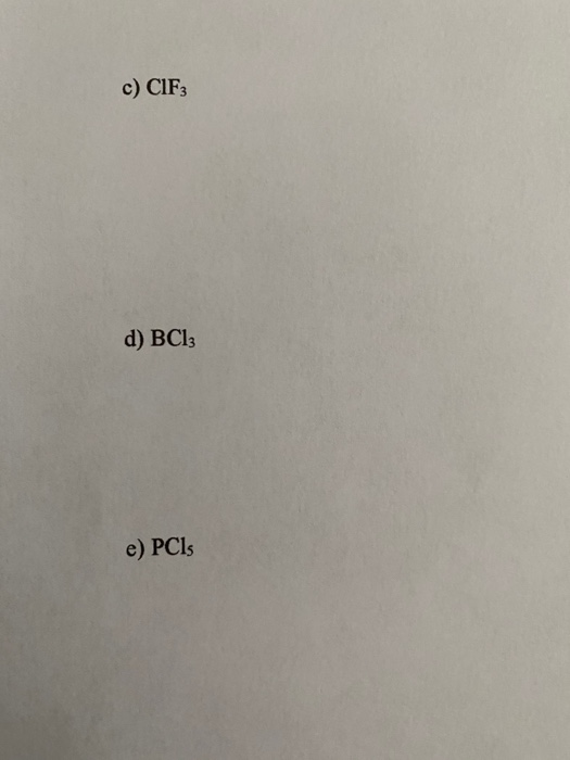 Solved Draw Lewis dot structures for each of the following | Chegg.com