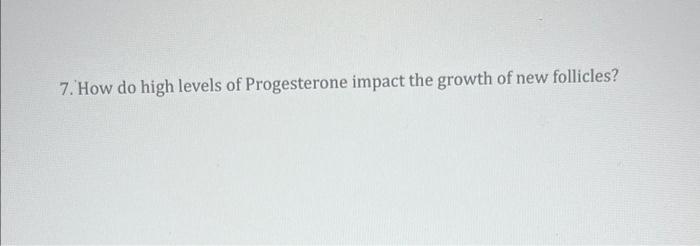 Solved 8. Use one of the following terms: Menses, | Chegg.com