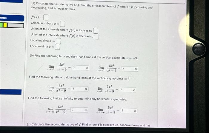 Solved HW11 Asymptotic-Behavior: Problem 12 (1 point) Please | Chegg.com