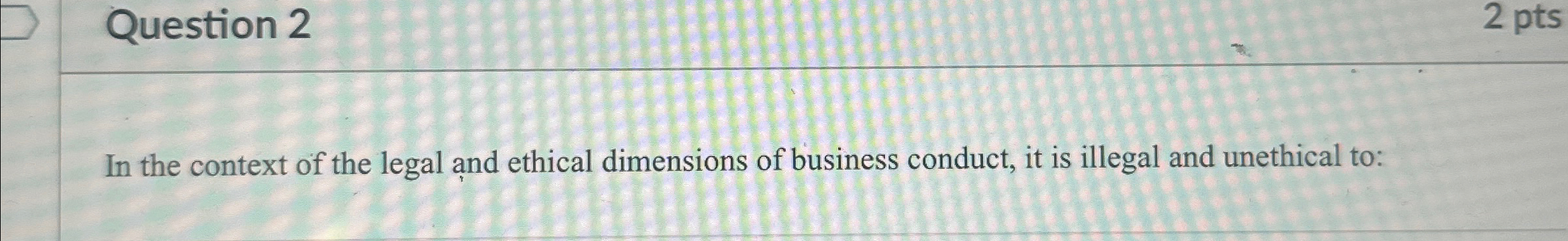 Solved Question 22 ﻿ptsIn the context of the legal and | Chegg.com