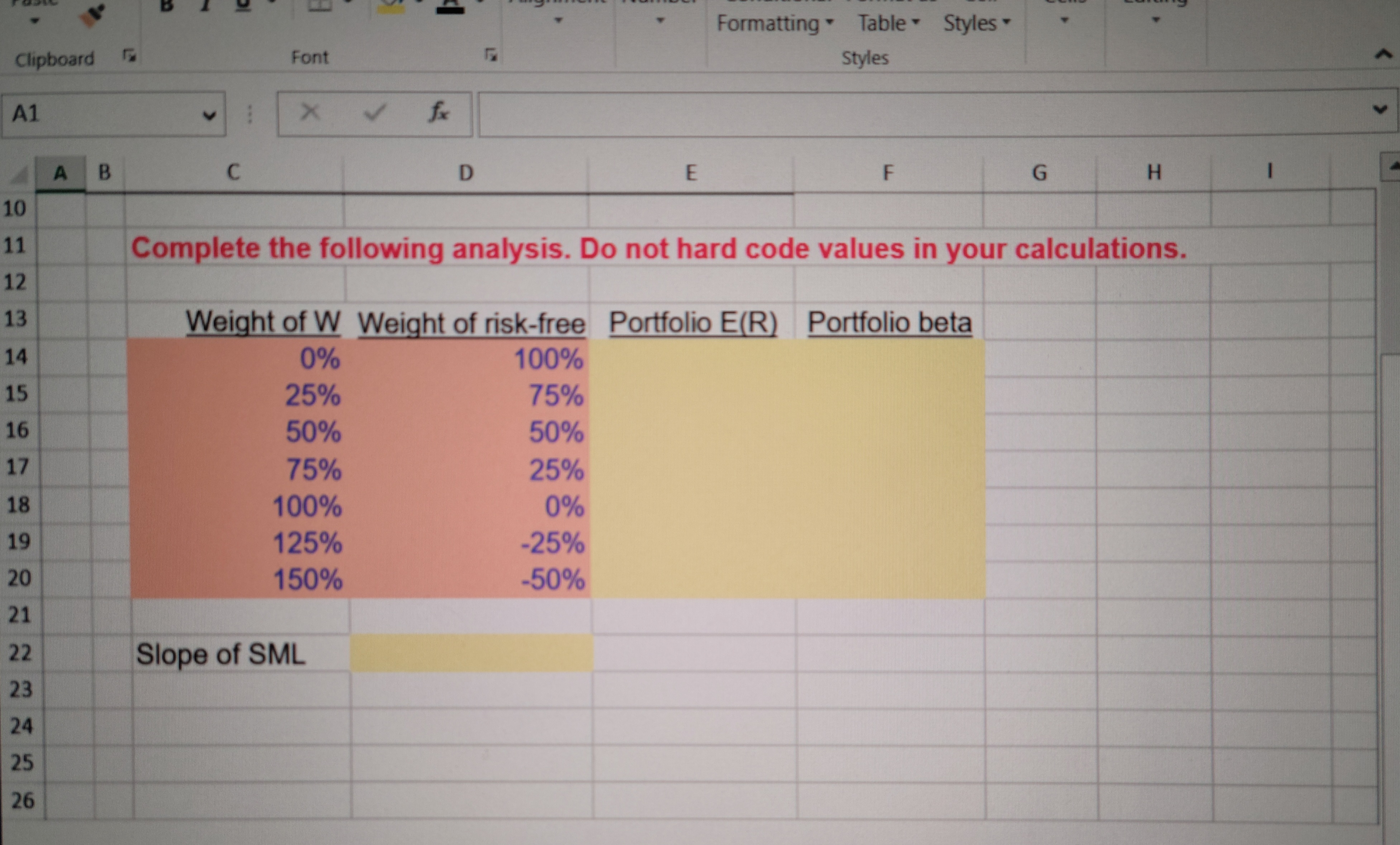 Complete the following analysis. Do not hard code | Chegg.com