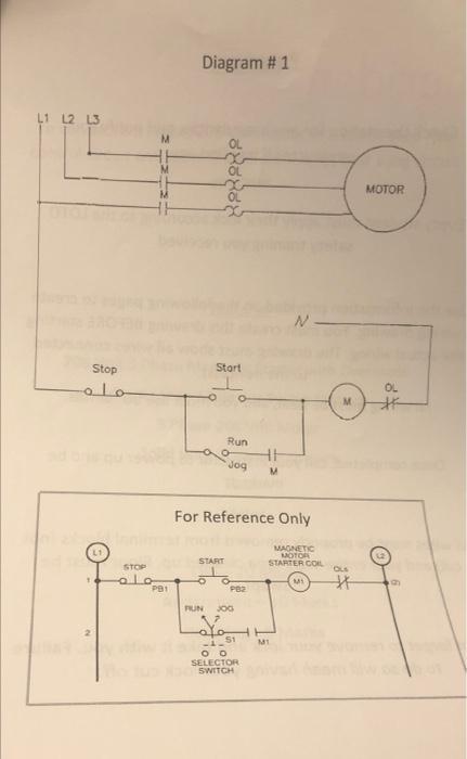 Solved 7. If the JOG/RUN selector switch is closed in | Chegg.com