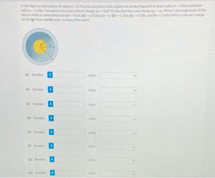 Solved In the figure a solid sphere of radiusa - 3.70 cm ls | Chegg.com